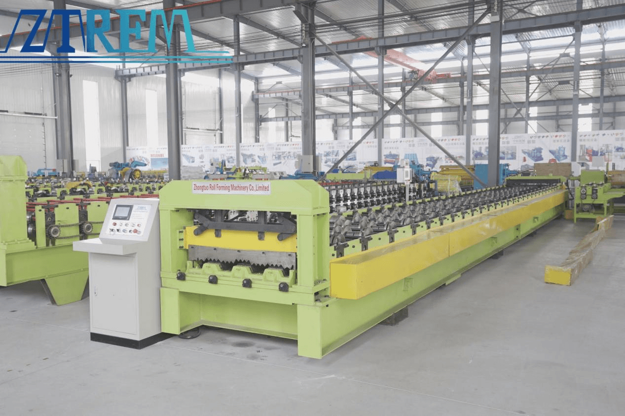 What are the features of floor deck machine