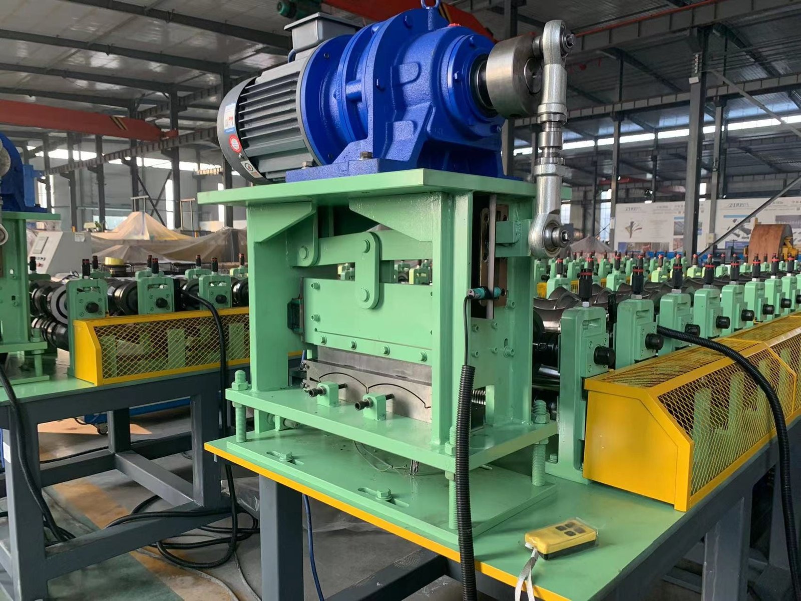 The application of the Wall Panel Cladding Machine - GEIT Roof Sheet ...