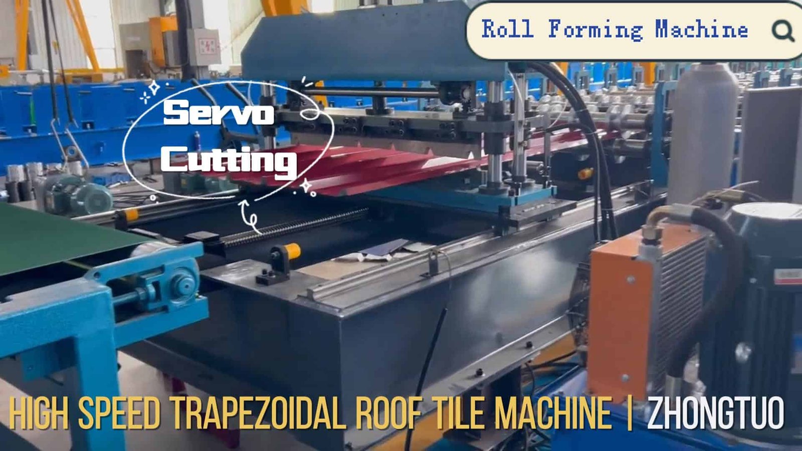 High Speed Trapezoidal Roof Sheet Machine – Precision, Performance, and ...