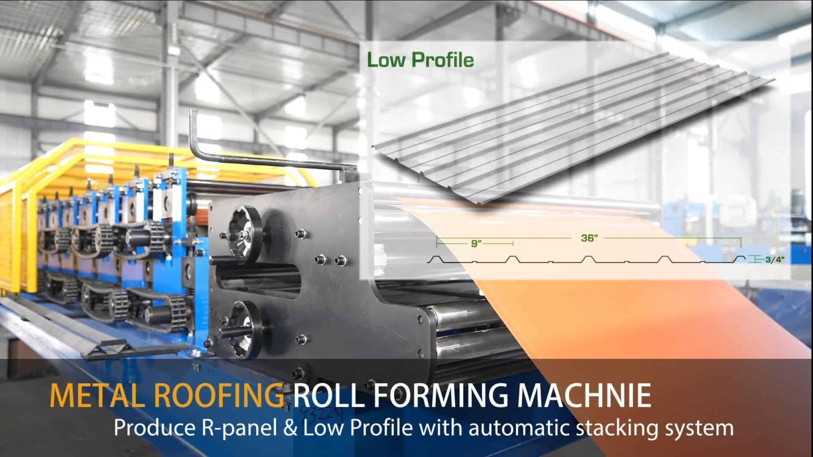 Intelligent Roof Sheet making machine