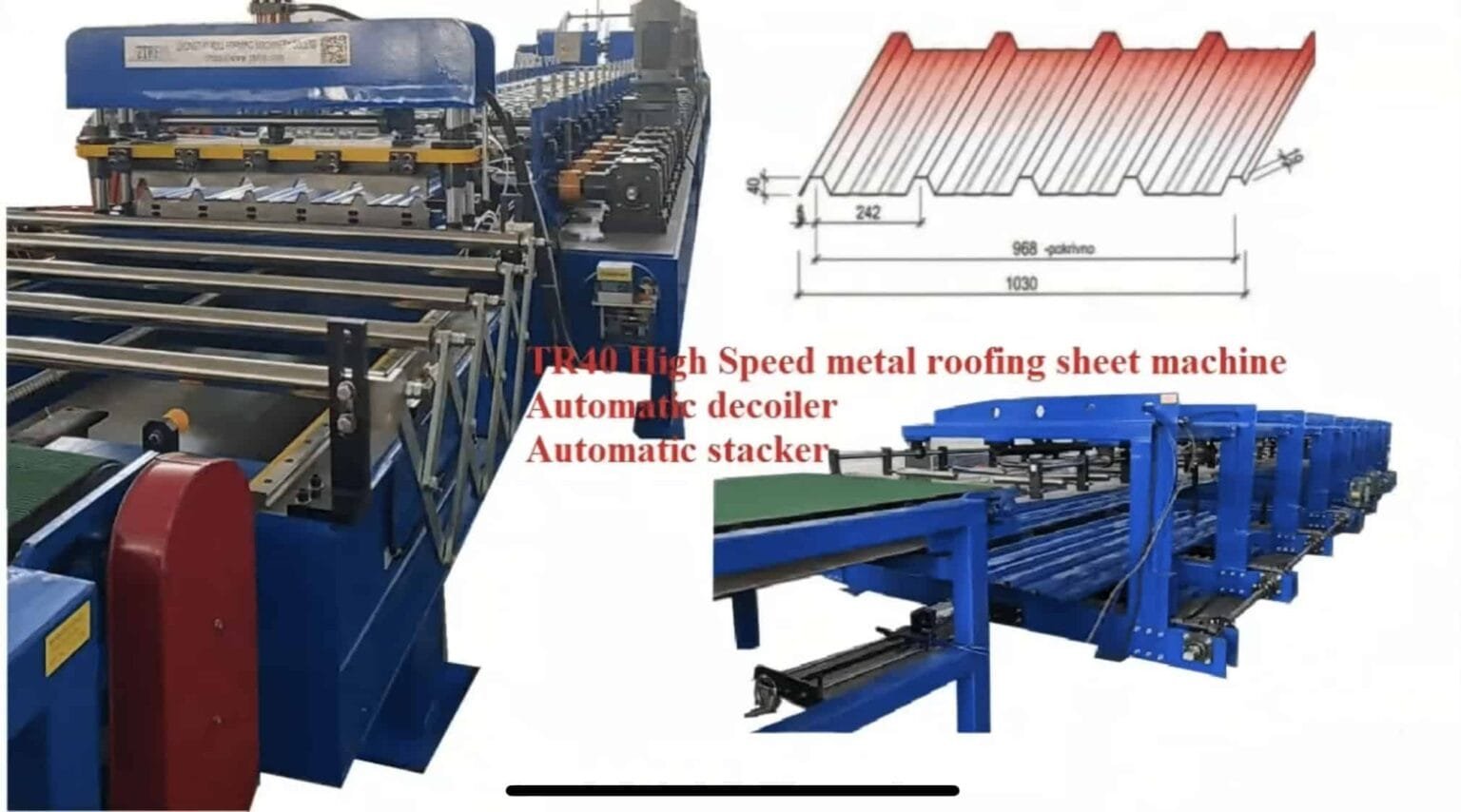 High-Speed Roofing Sheet Forming Machine Solutions